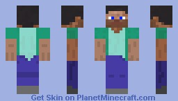 Steve/Green Minecraft Skin