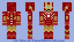 Iron Man Minecraft Skin