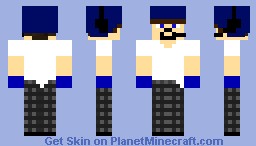 Guy in Pajamas Minecraft Skin