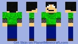 Normal Person (Moving Eyes) Minecraft Skin