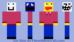 Face Minecraft Skin
