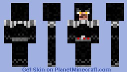 Dark Side Steve Minecraft Skin