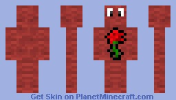 Red Wool Man Minecraft Skin