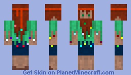 Ryo Bakura - Yu Gi Oh (3D hair) Minecraft Skin