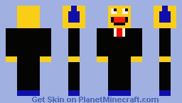 awsome smiley with headphones Minecraft Skin