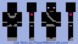 black ninja REECE Minecraft Skin