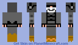 Ghost MW2 Minecraft Skin