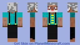 Grandpa Steve Minecraft Skin