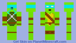 tmnt cyan Minecraft Skin
