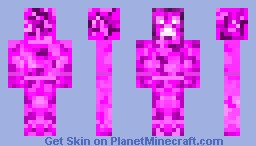 *Inverted* Creeper Guy Minecraft Skin