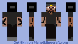 Coal Miner Minecraft Skin