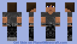 Steve???? is that you?? With bracers Minecraft Skin