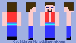 red coat dude Minecraft Skin