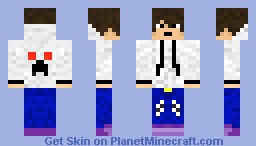 White man Minecraft Skin