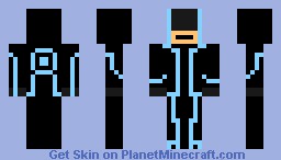 Tron Legacy Minecraft Skin