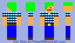 cool guy skin Minecraft Skin