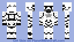 StarWars Stormtrooper Minecraft Skin