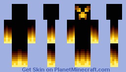 Fire Minecraft Skin