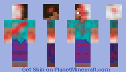 Bloody Steve Minecraft Skin