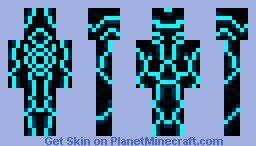 Tron HD Skin Minecraft Skin