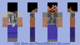 Evil Steve Minecraft Skin
