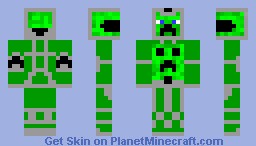 Creeper hunter suit Minecraft Skin