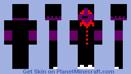 evil purple dude Minecraft Skin