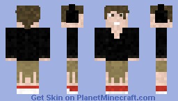 Survival Stuck on a Island [With Earmuffs] Minecraft Skin