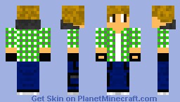 Plaid Jacket Minecraft Skin