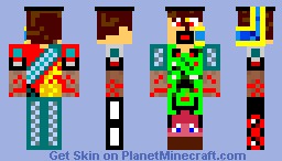 crazy skin Minecraft Skin