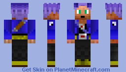 future trunks Minecraft Skin