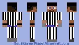 Hockey Ref Minecraft Skin