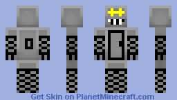 Simple Robot Minecraft Skin