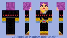 Xellos from Slayers anime :D Minecraft Skin