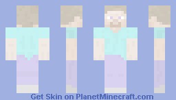 Ghost Steve Minecraft Skin