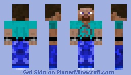 steve but .....shadow assassin Minecraft Skin