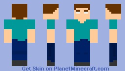 Steve's Dead Body Minecraft Skin