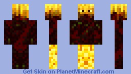 blaze Minecraft Skin
