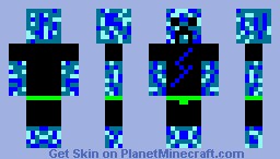 Zapper Creeper Minecraft Skin