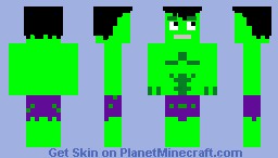 Hulk Minecraft Skin
