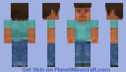 Ugly Steve Minecraft Skin