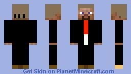 Hitman Skin Minecraft Skin