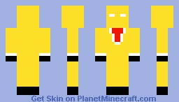 YellowMan Minecraft Skin