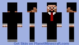 Steve in Suit Minecraft Skin
