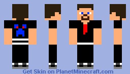 Simple Guy In Suit Minecraft Skin