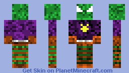 Killer Moth from Batman Minecraft Skin