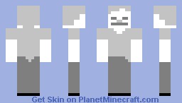 Skeleton Steve Minecraft Skin