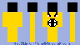 the yellow devil Minecraft Skin