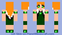 Fox Princess Minecraft Skin