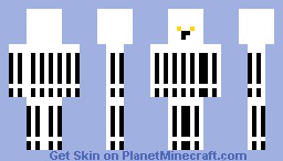 Snowy Owl Minecraft Skin